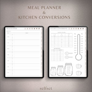 Digital Recipe Book, Digital Recipe Journal, Goodnotes Recipe Template ...