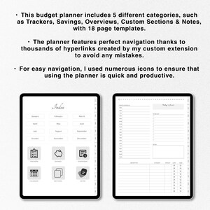 Digital Budget Planner, Finance Tracker, Finance Planner, Digital ...