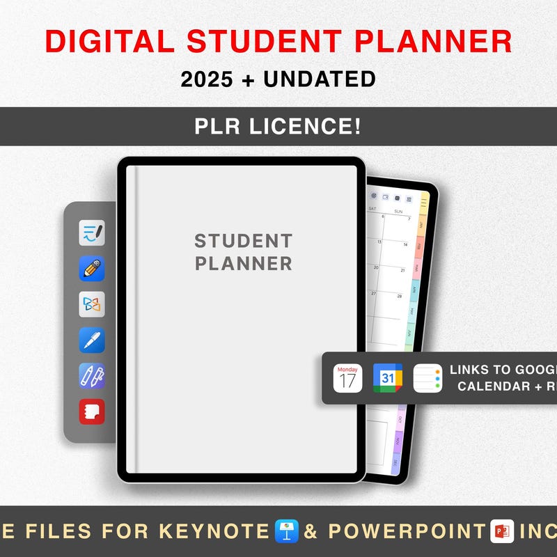 Student Planner - Etsy