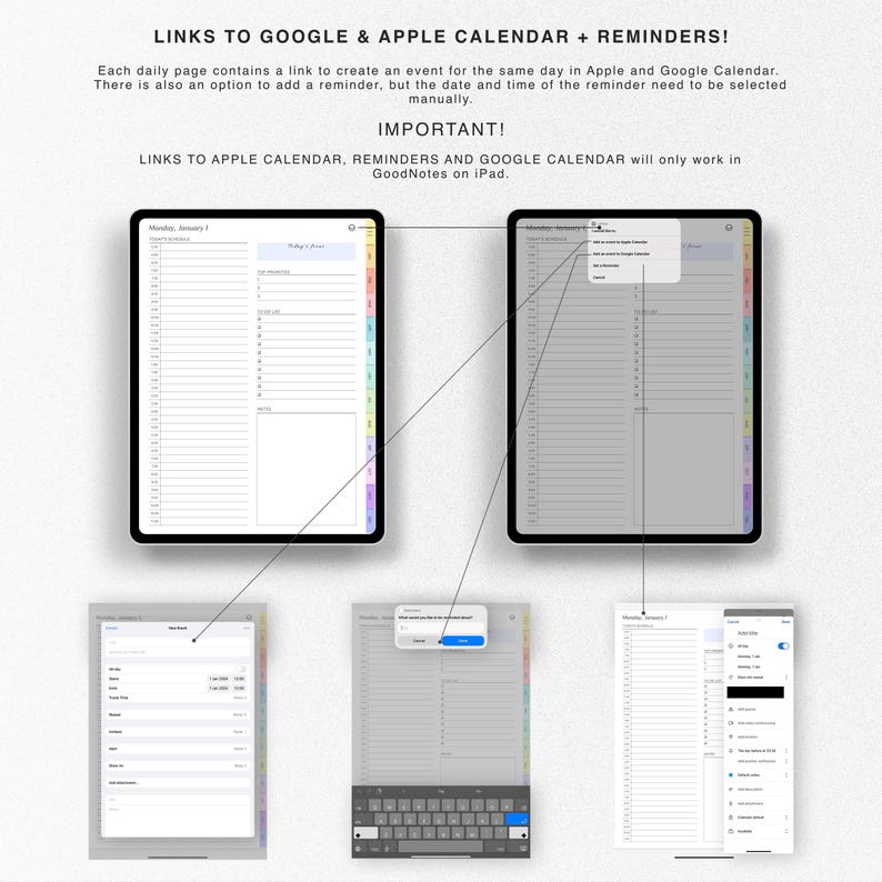 PLR 2026 All-in-one Digital Planner, PLR Editable Goodnotes Planner ...