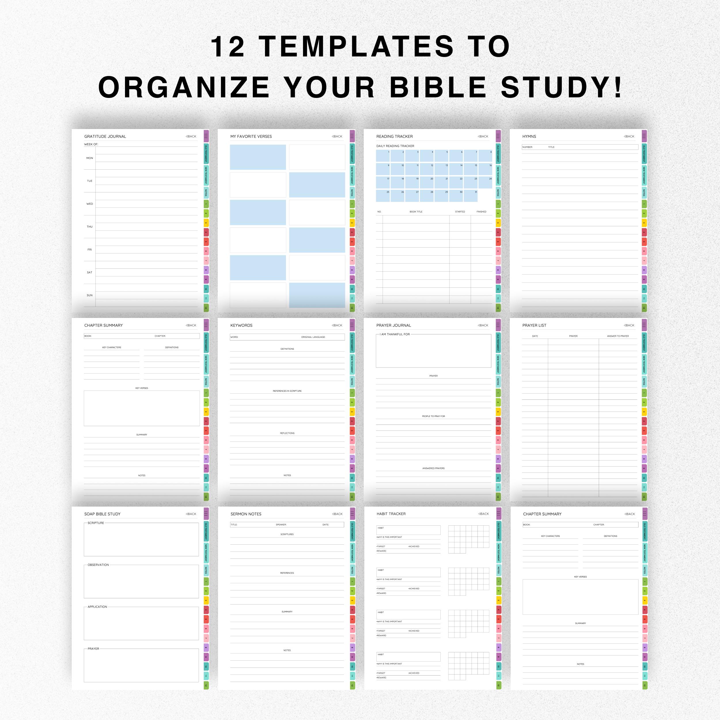 Bible Journal for Remarkable Paper Pro, Study Bible ASV, American ...