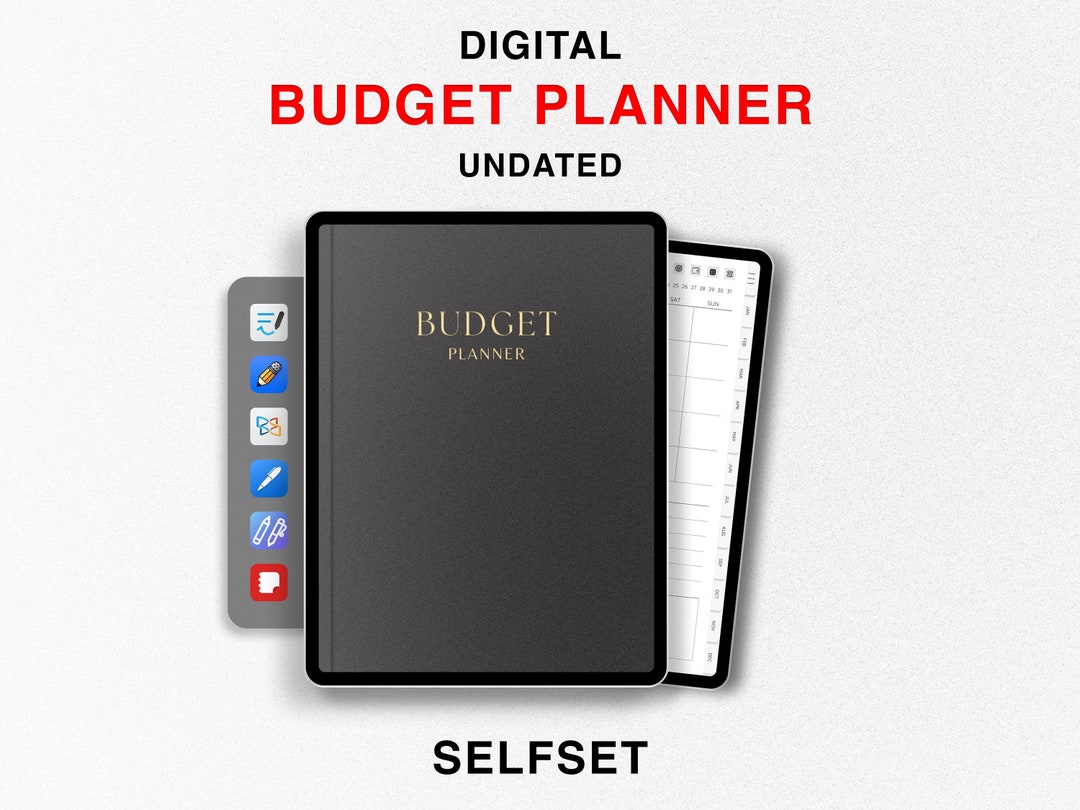 Digital Budget Planner, Finance Tracker, Finance Planner, Digital ...