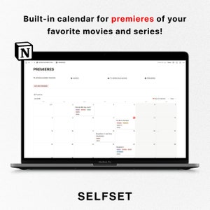 Movies & TV Series Tracker for Notion, Digital Movie Planner, Watching ...