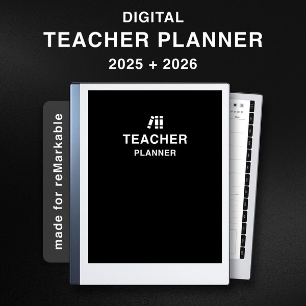Teacher Planner - Etsy