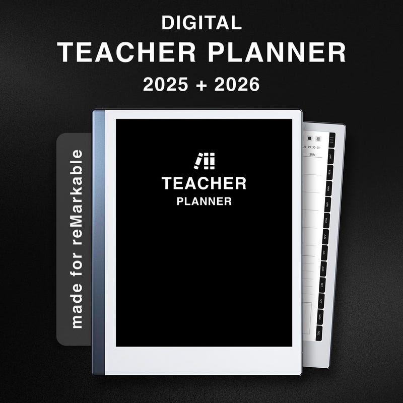 Teacher Planner - Etsy