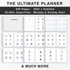 PLR Digital Planner Templates for Goodnotes | 2025 PLR Digital Bundle ...