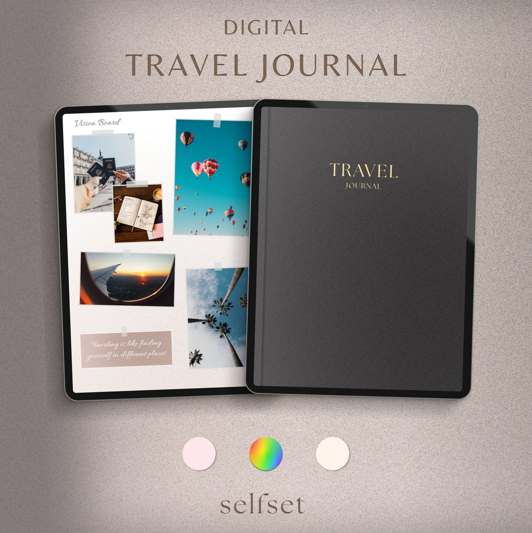 Digital Travel Journal | Goodnotes Travel Planner, Trip Planner, iPad ...