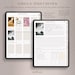 Digital Reading Journal, Book Review & Library Tracker for Goodnotes ...