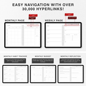 Undated Digital Teacher Planner, Undated Lesson Planner, Academic ...