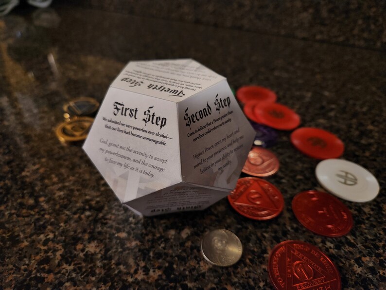 Papercraft 12-step Prayer Block - Etsy