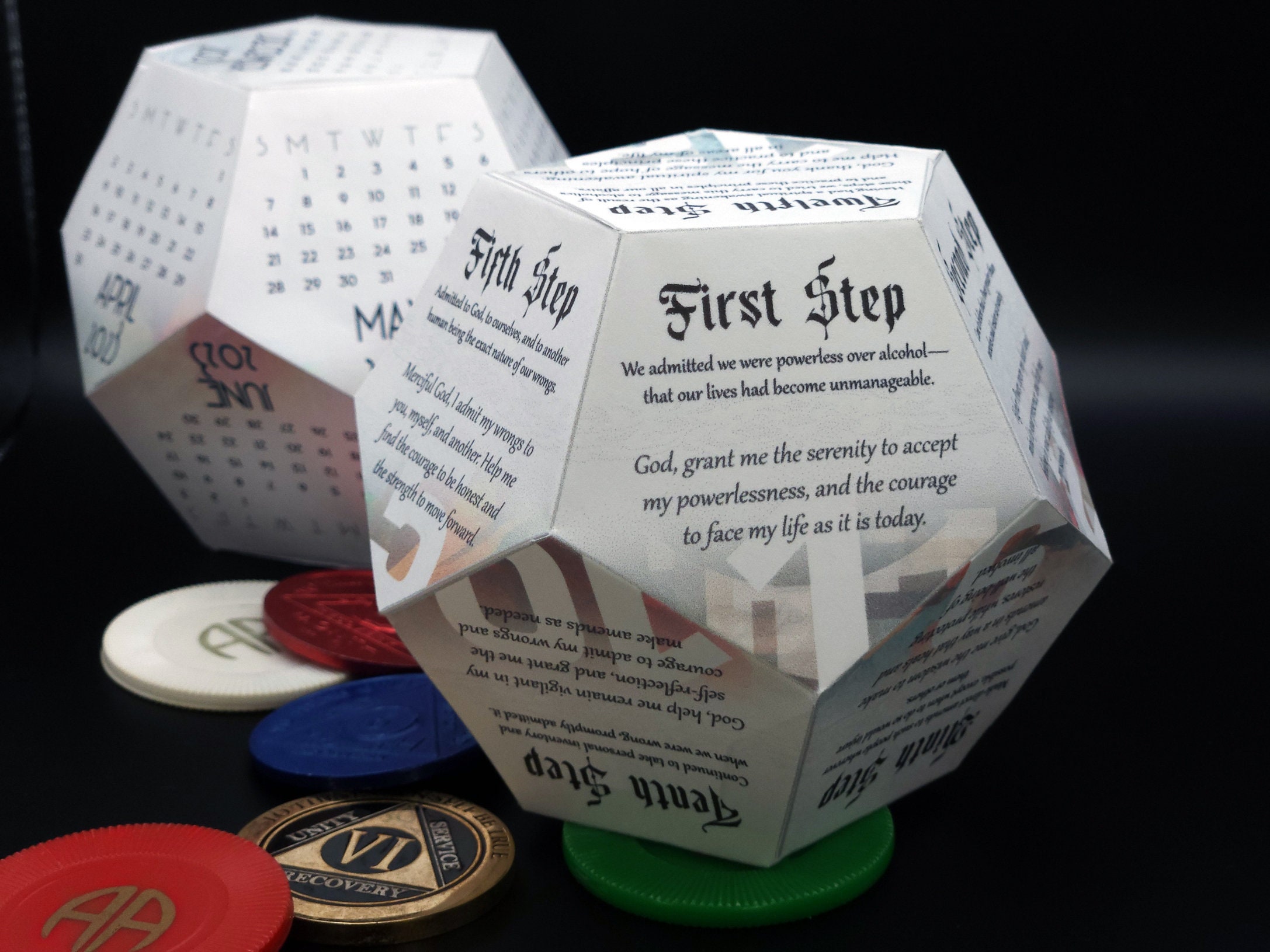 Papercraft 12-step Prayer Block - Etsy