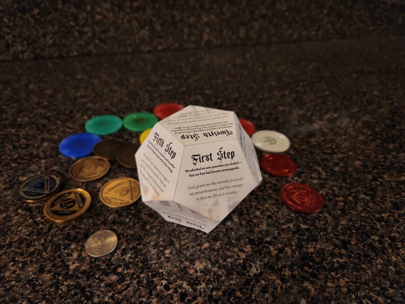 Papercraft 12-step Prayer Block - Etsy