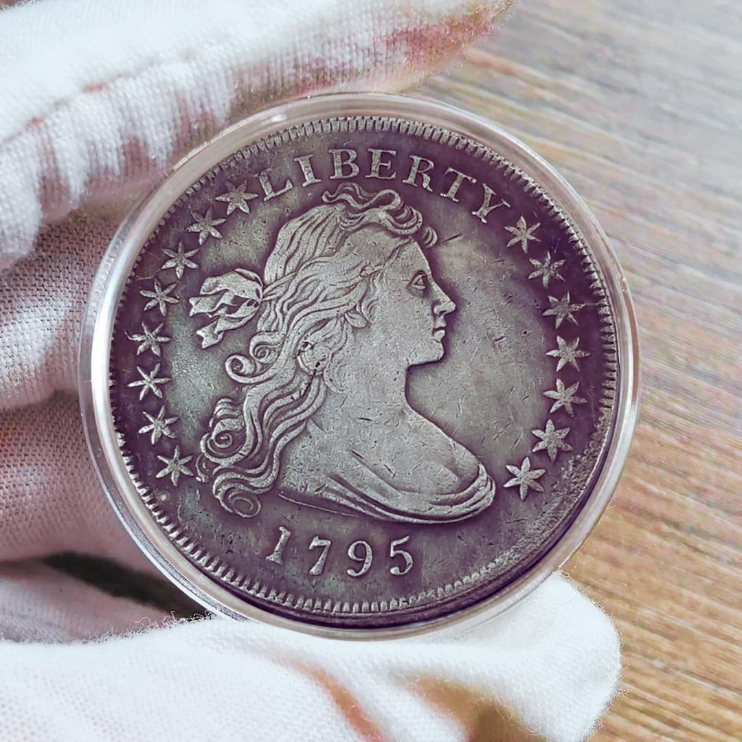 Us Commemorative 1795/1796/1797 Liberty Flowing Hair Dollar Coin ...