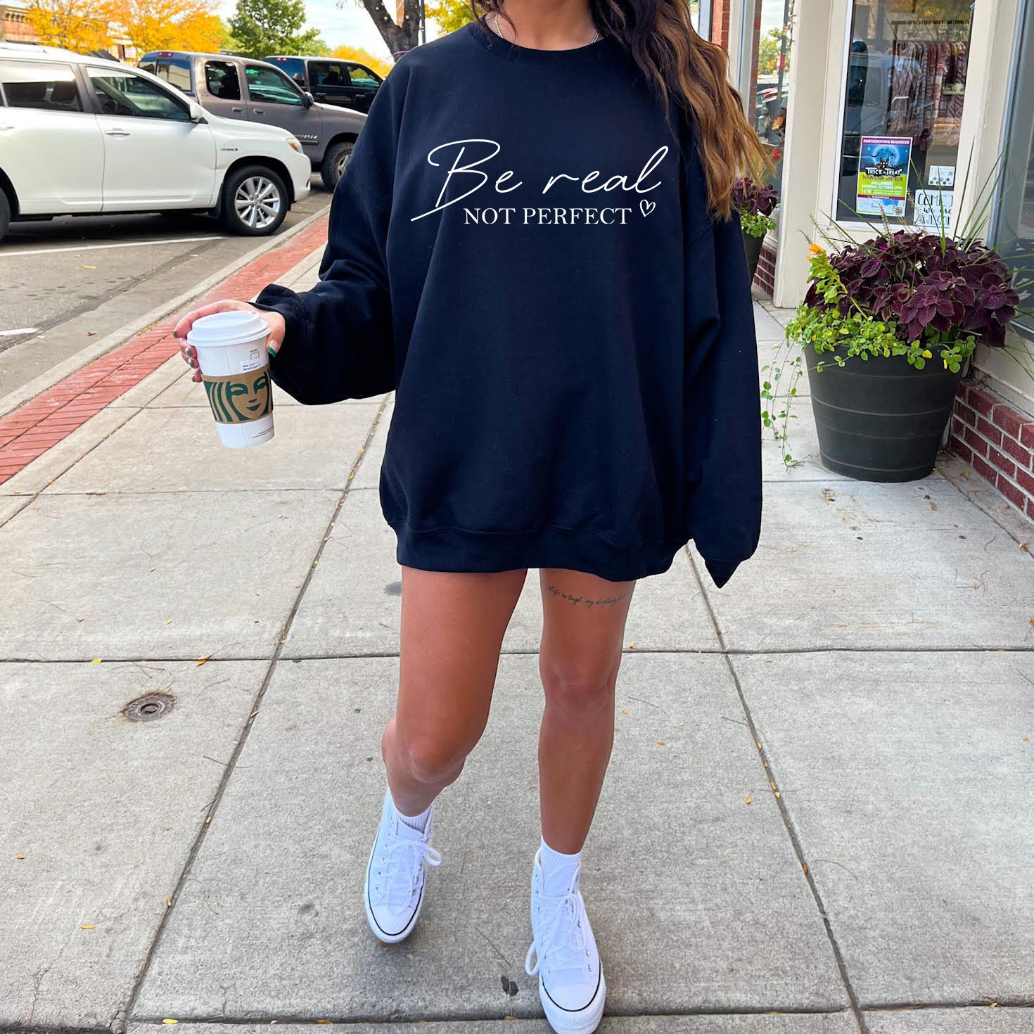 Be Real Not Perfect SVG PNG PDF, Worthy Svg, Inspirational Quote Svg ...