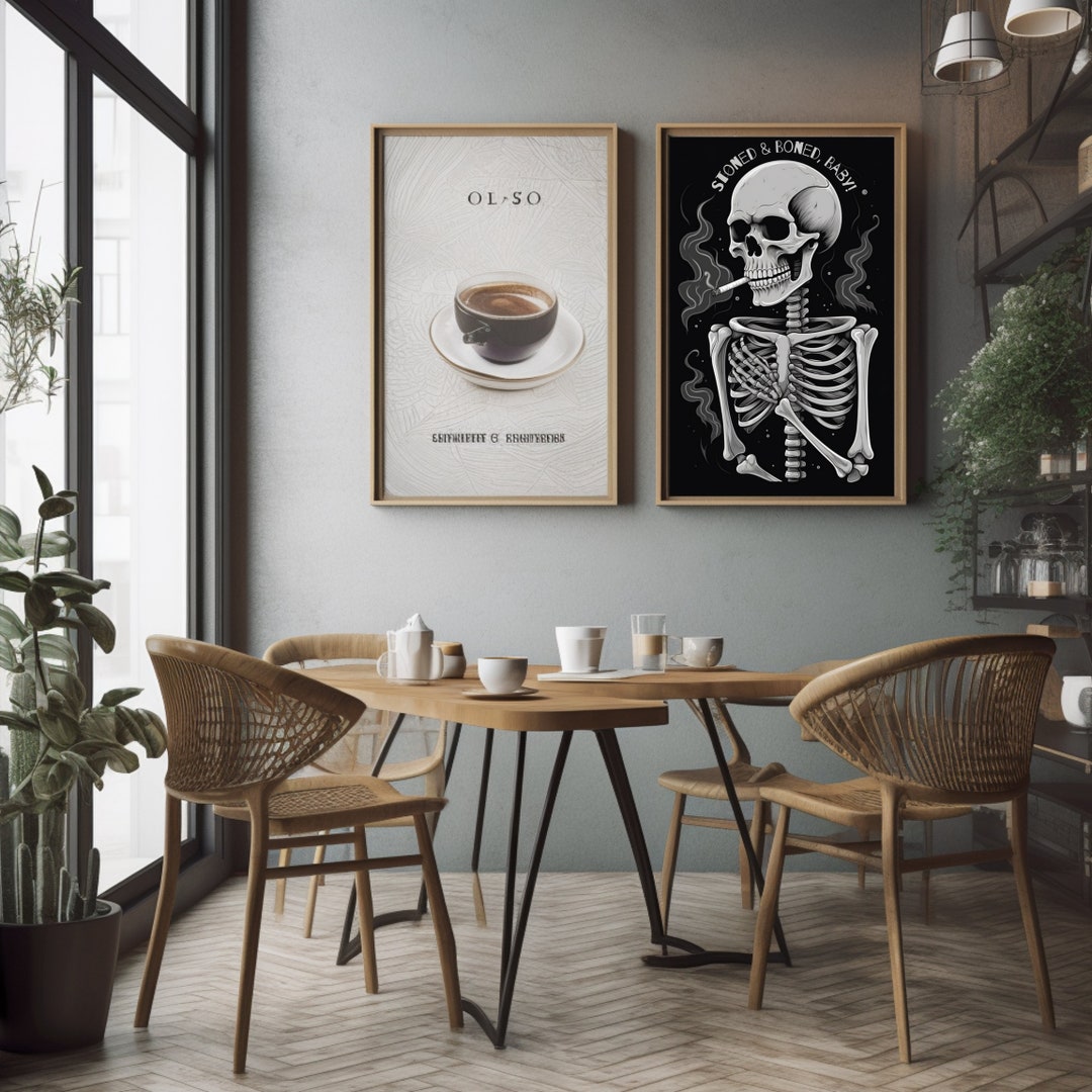 The stoned & Boned, Baby Print Poster, Digital Poster, Comedy, Wall Art ...