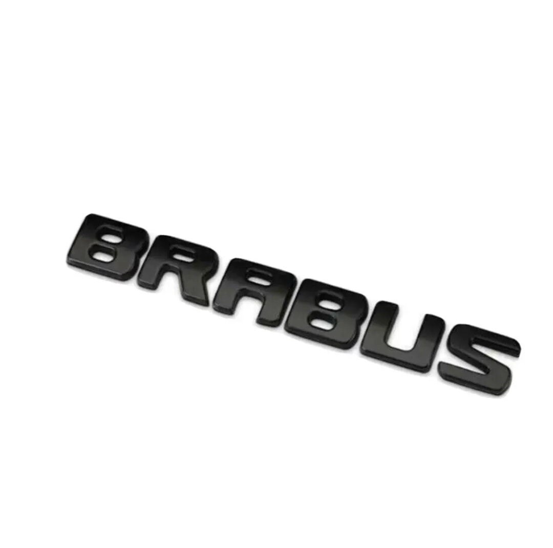 Mercedes Benz BRABUS Emblem Auto Heck Flache Schriftzug Badge - Etsy