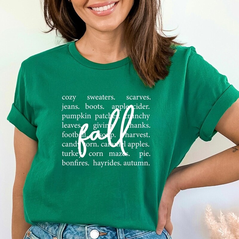 Fall Tshirts for Woman - Etsy