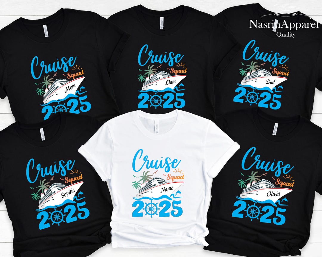 Custom Cruise Squad 2025 Shirt, Cruise Squad Shirt, Custom Cruise Squad ...