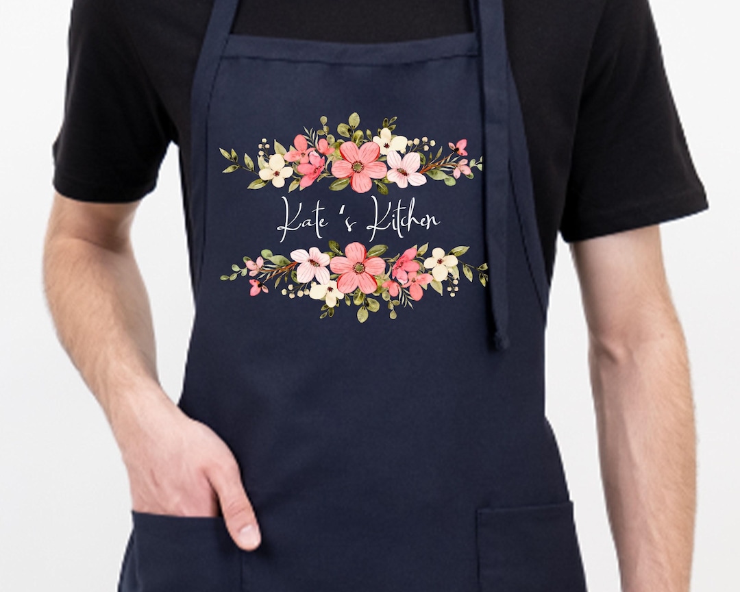 Personalized Apron for Womens, Personalized Custom Aprons, Custom Apron ...