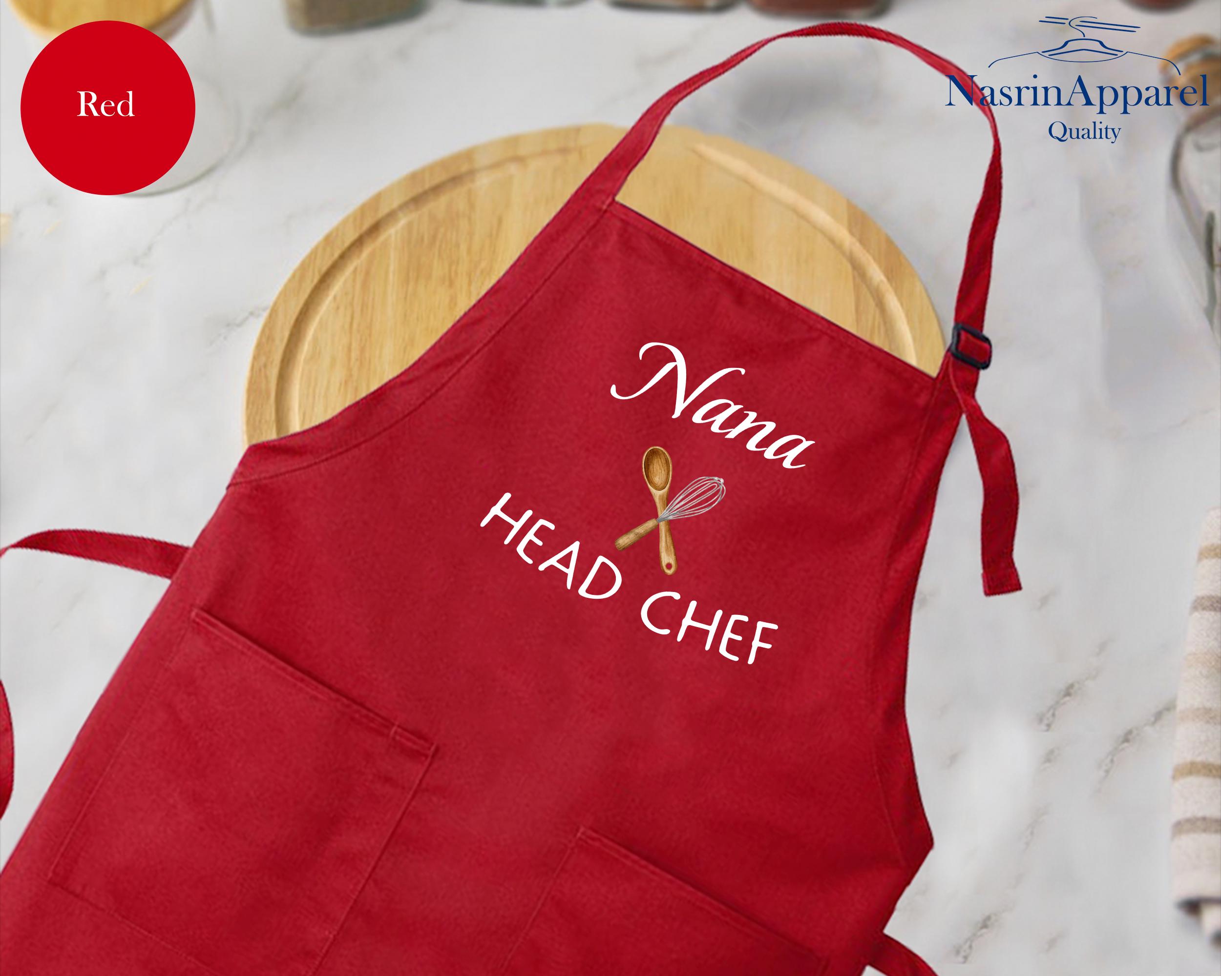 Sous Chef Personalized Apron, Head Chef Custom Apron - Etsy