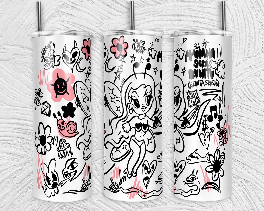 Bichota Season Tumbler Wrap | 20oz Tumblers PNG | Sublimation Design ...