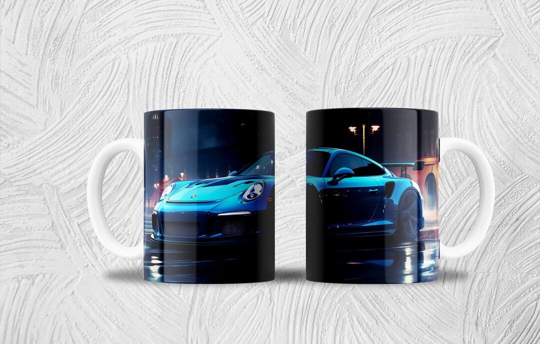 Sports Car Mug Wrap | 15oz Mug PNG | Sublimation Design for Mugs | Cool ...