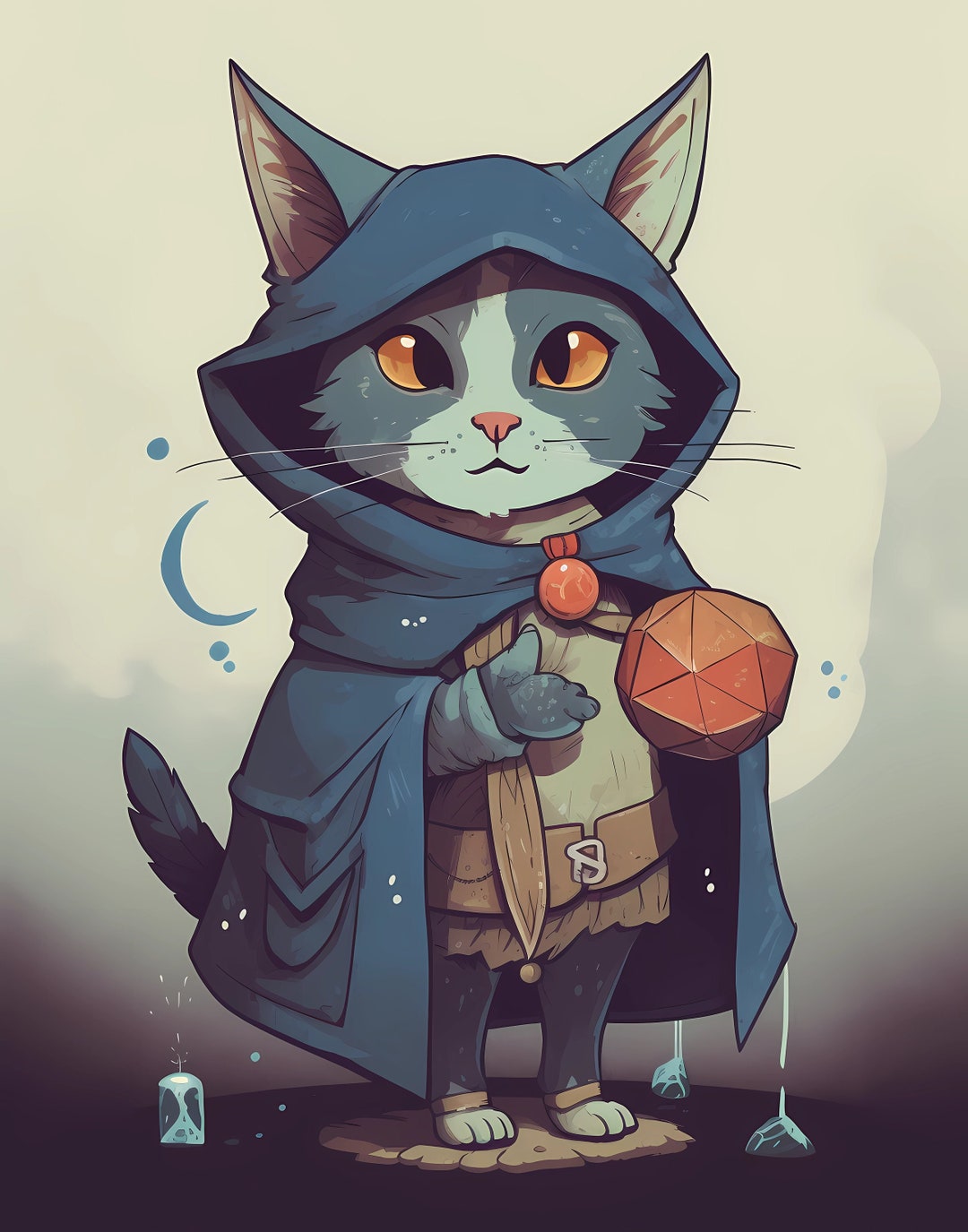 Complete D&D Cats Series 17 Digital Images Download Pack, Dungeons and ...