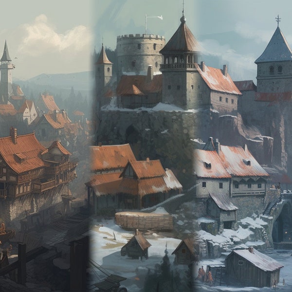 Dnd Castle Map - Etsy