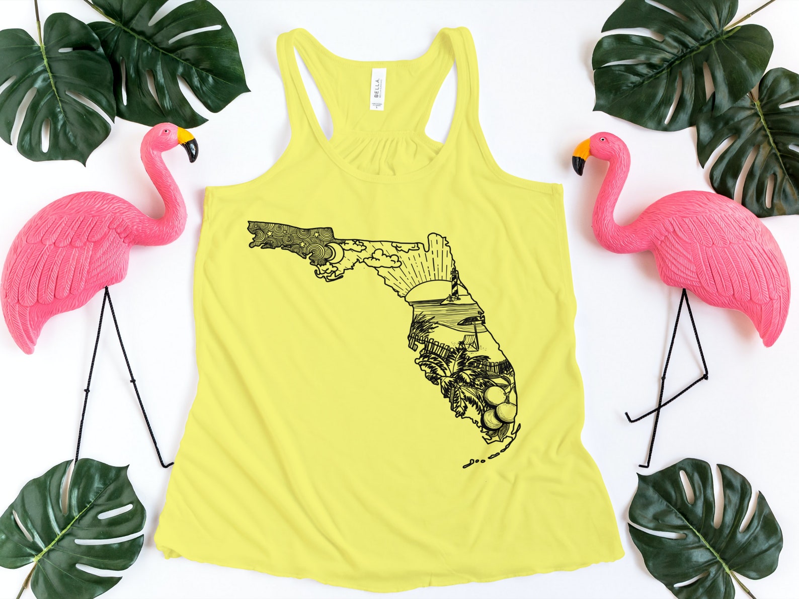 Florida Sketch SVG File for Shirts, Mugs, Prints | State Print ...