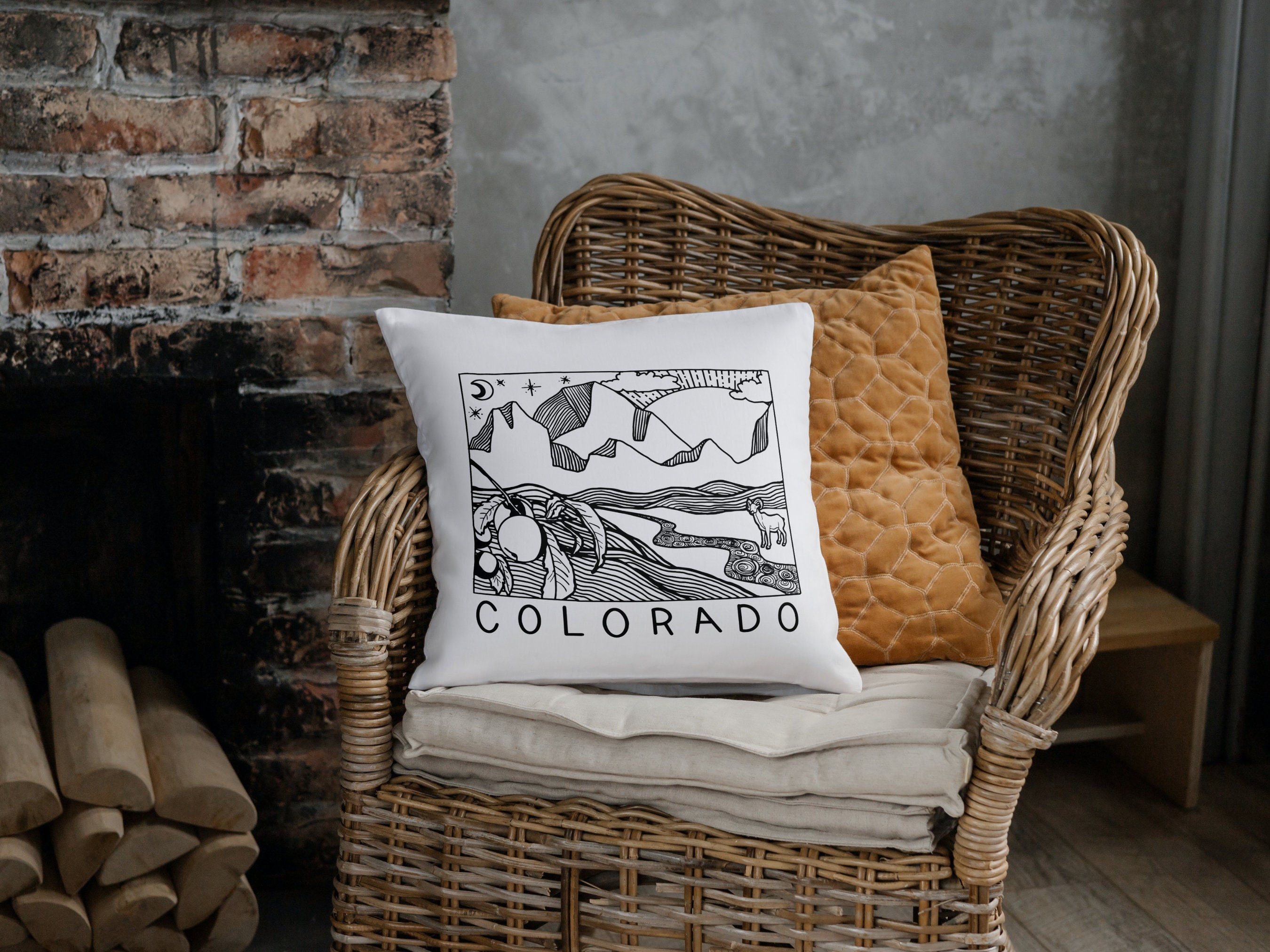 Colorado Sketch SVG File for Shirts, Mugs, Prints | State Print ...
