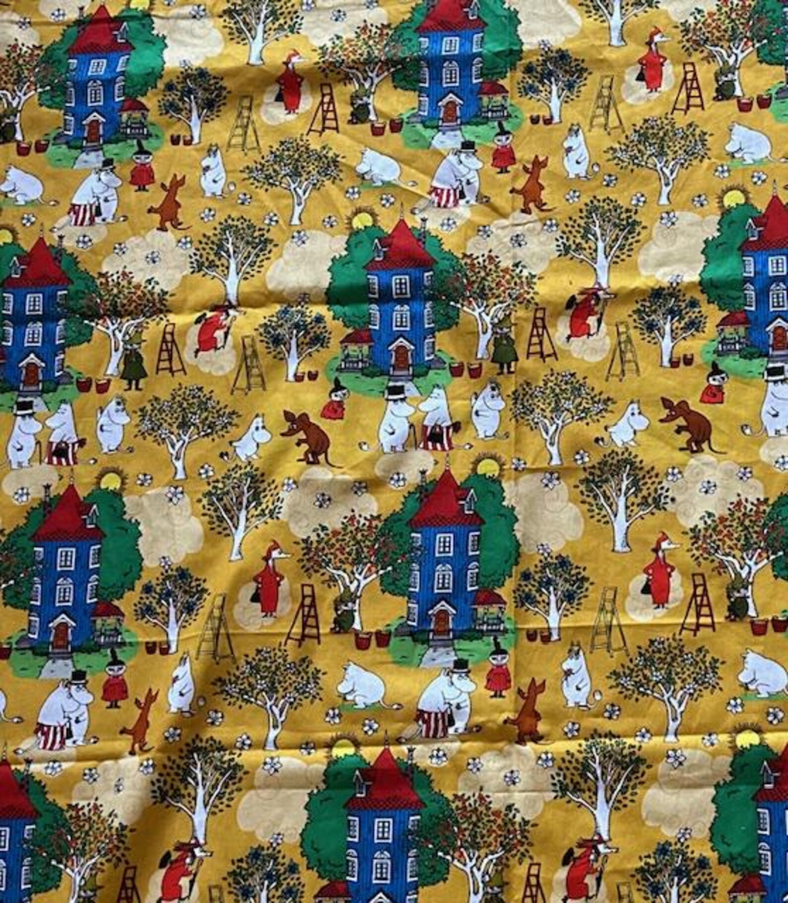 From Finland- Moomin Fans! / Made in Japan Fabric - Etsy