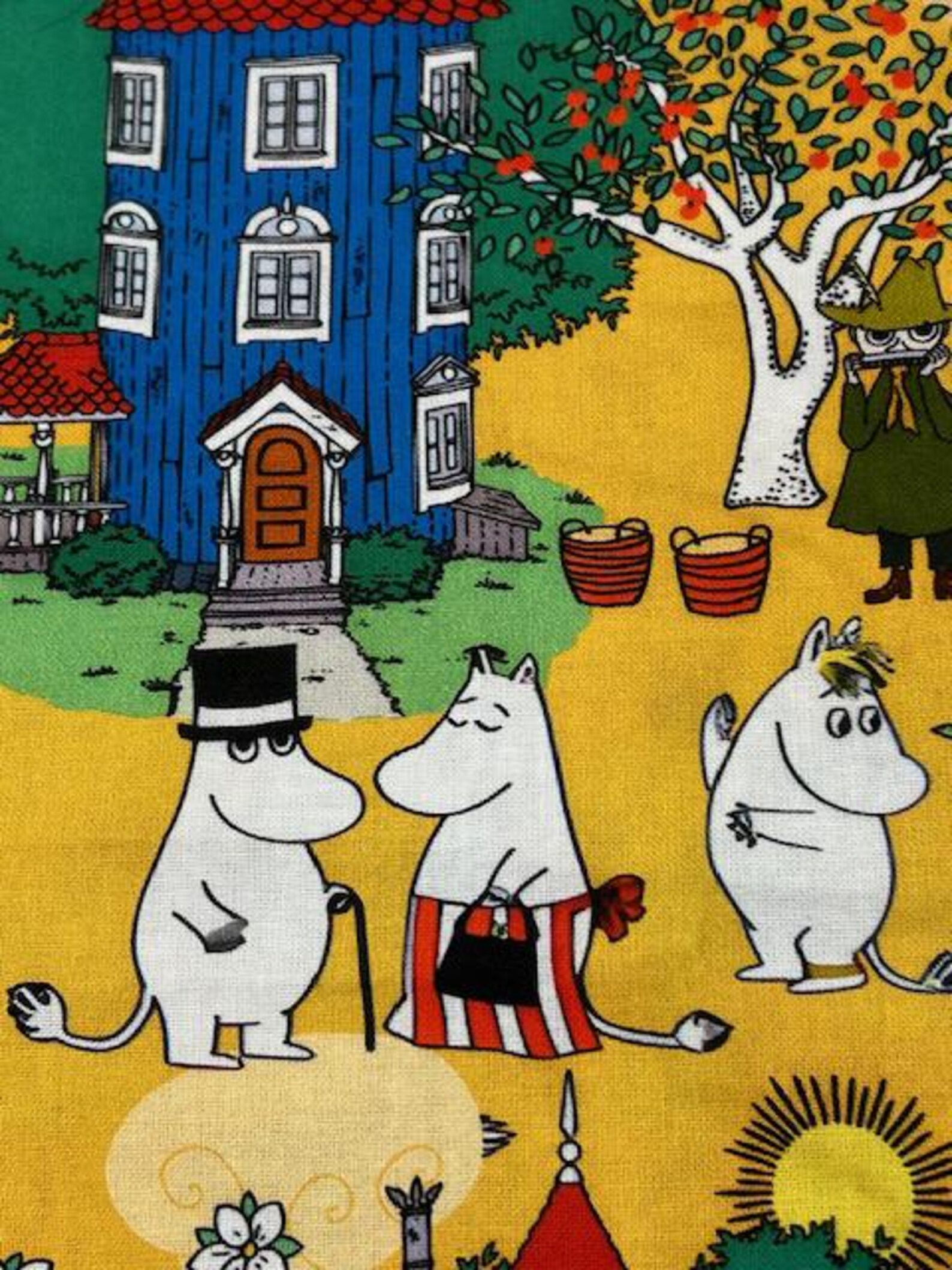 From Finland- Moomin Fans! / Made in Japan Fabric - Etsy