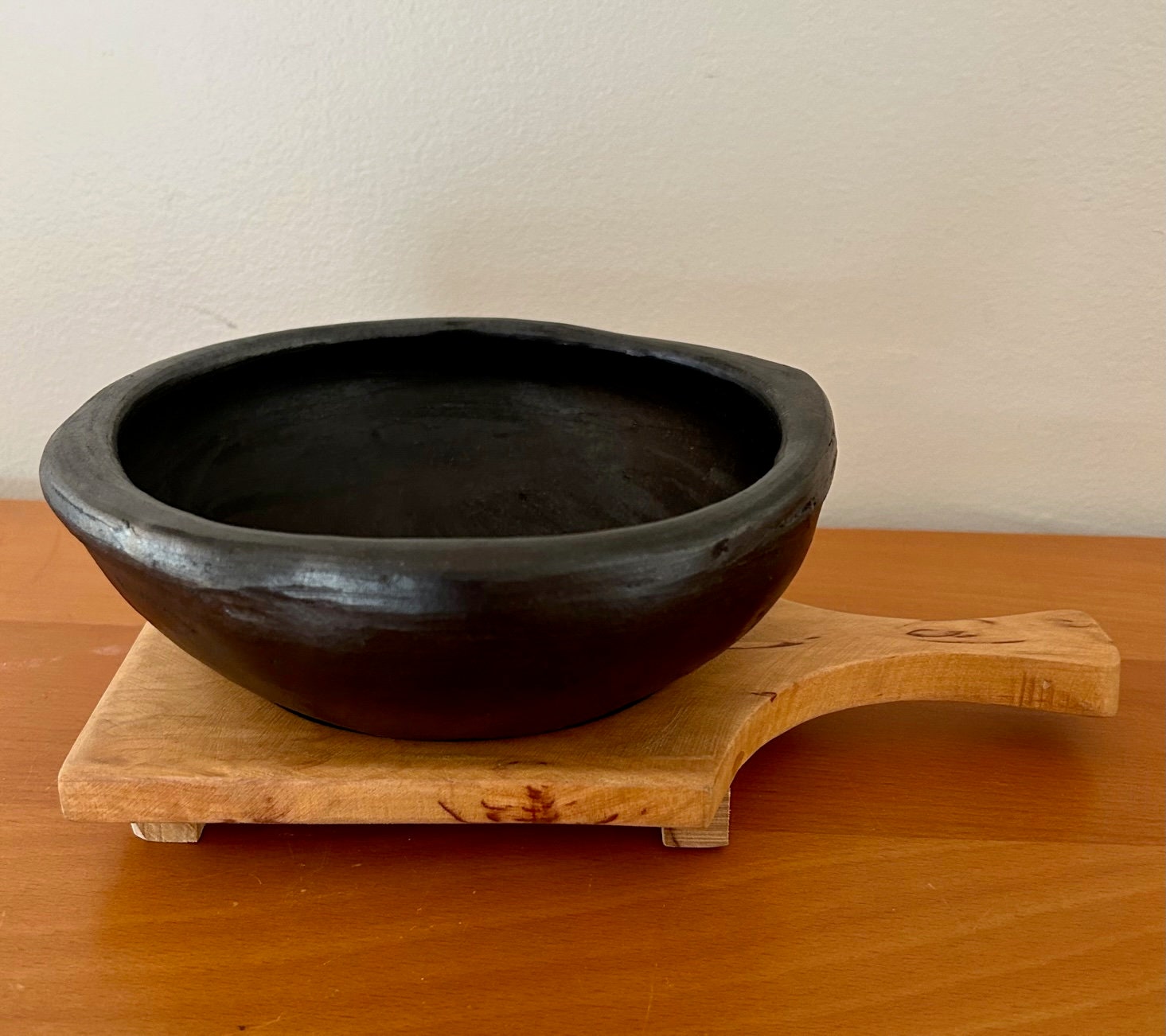 From Colombia - Traditional La Chamba Ajiaco Clay Bowl and 10.5" Plate ...