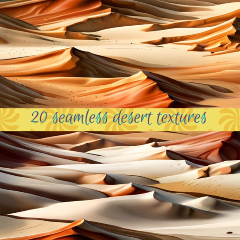 20 Seamless Desert Textures - Etsy
