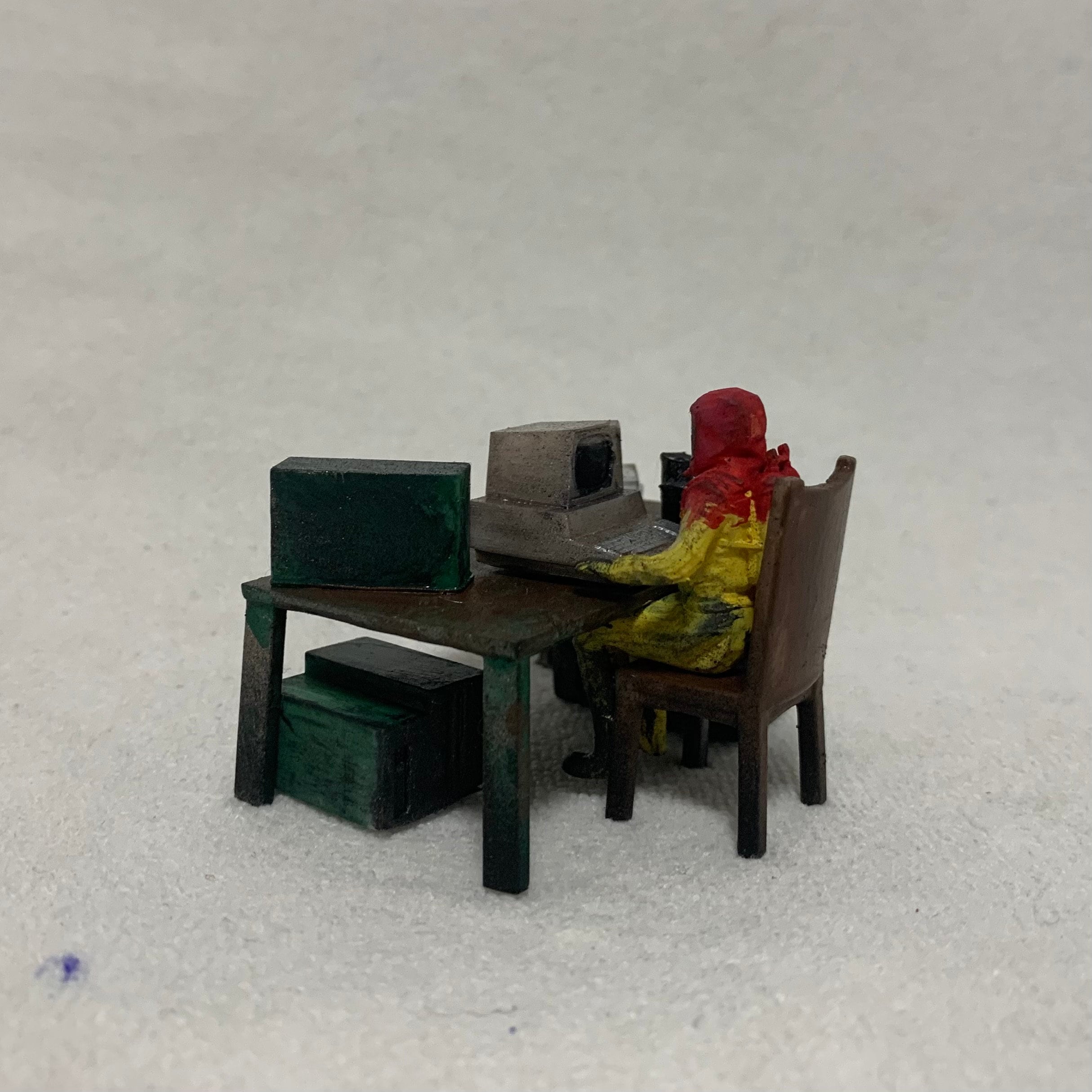 Rust Game Hazmat Suit at Computer Station 3D-PRINT - Etsy