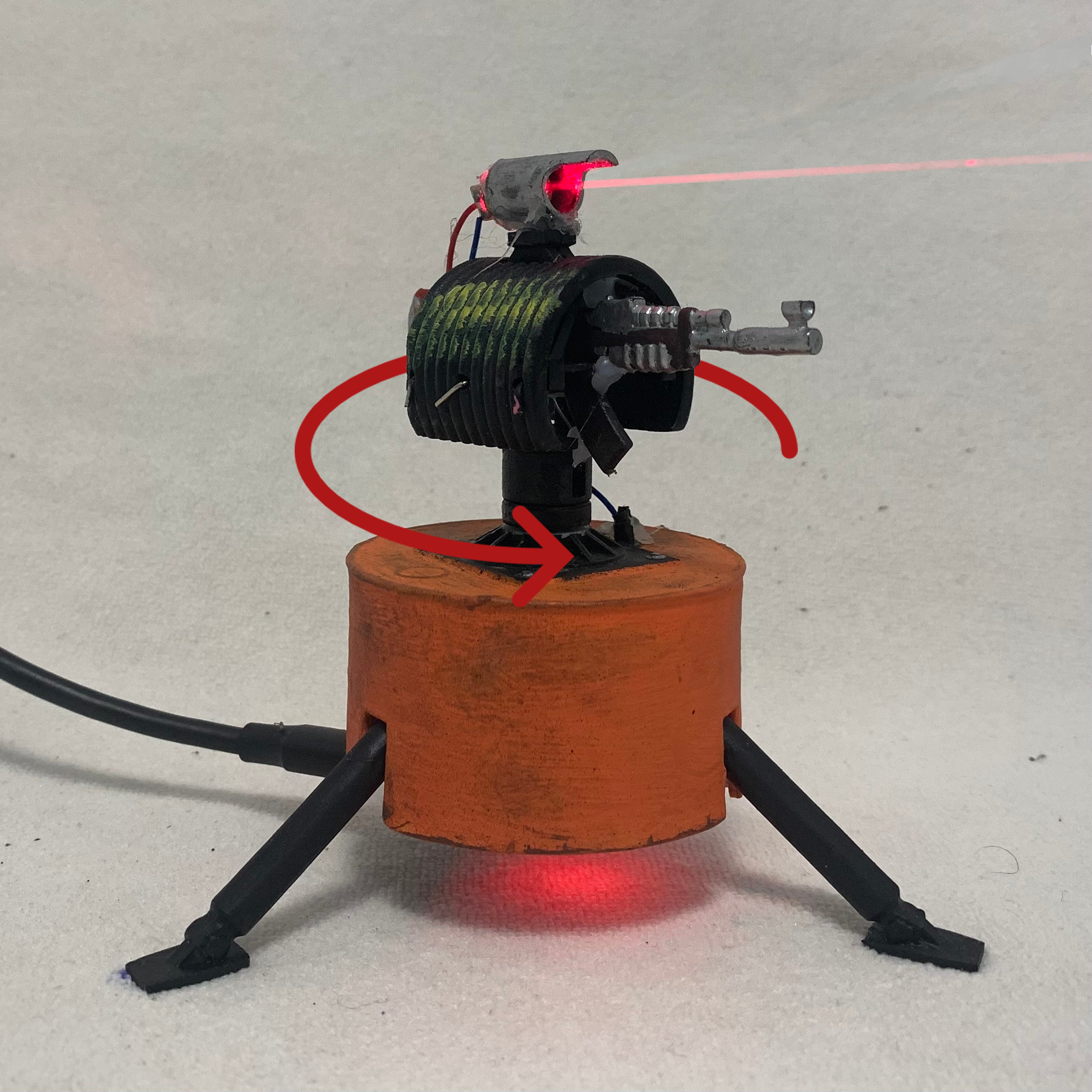 Functioning Autoturret Rust Game 3D-PRINT - Etsy