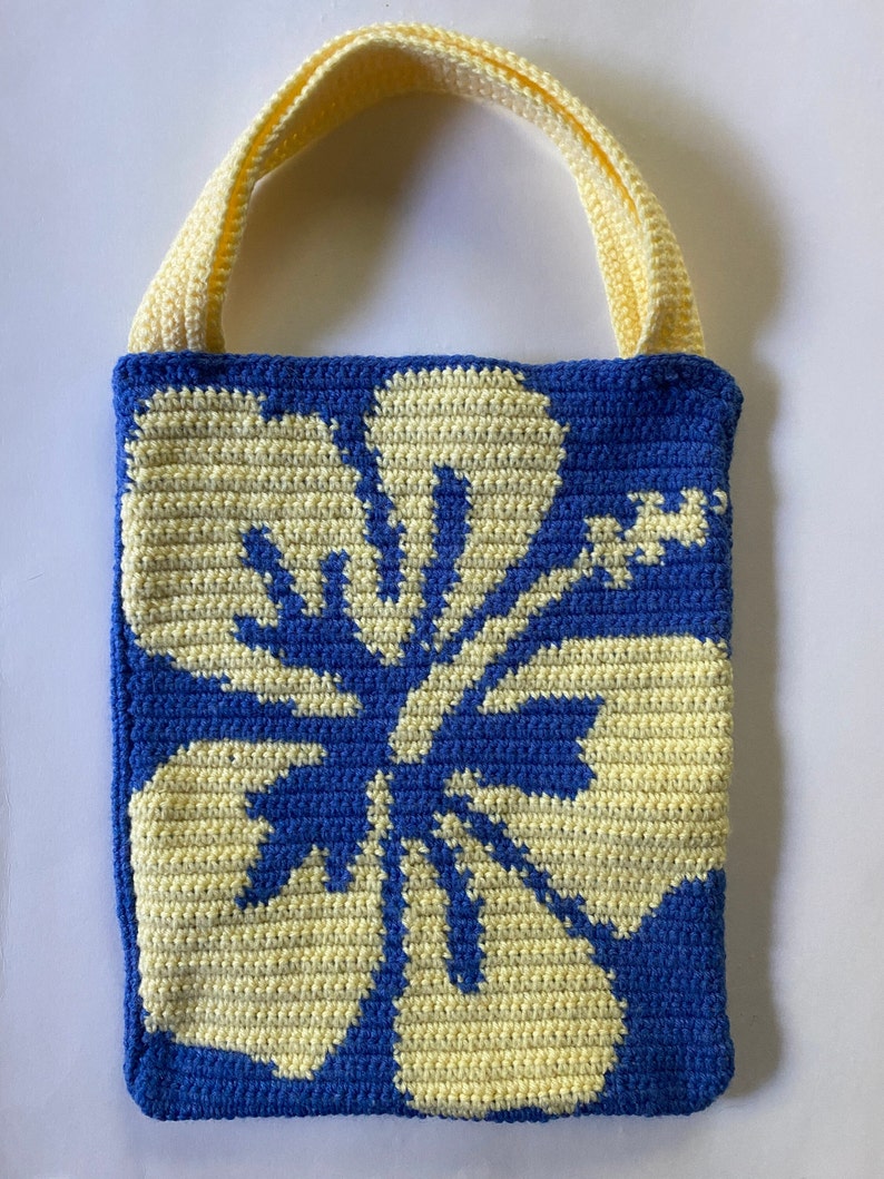 Hibiscus Tote Bag - Etsy