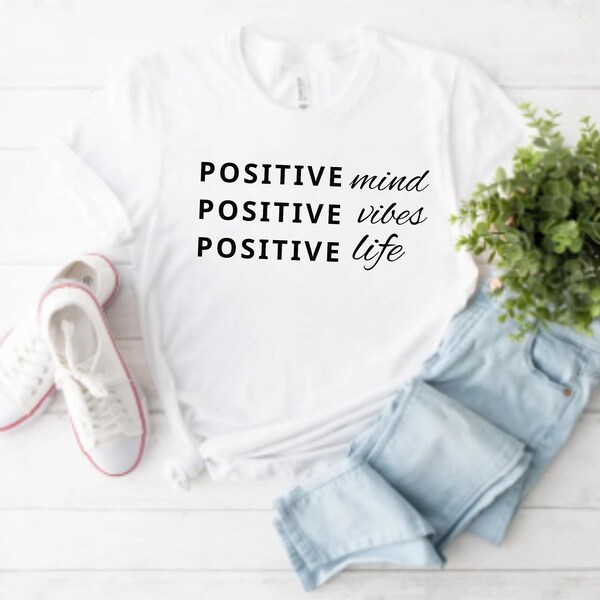 Positive Tee - Etsy