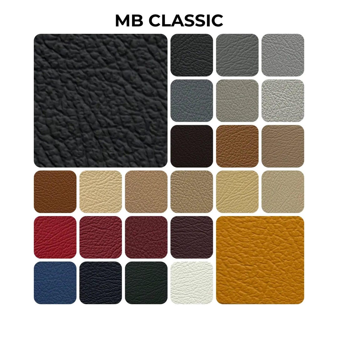 Leather Sample MB Classic Embossed Plus Automotive Leather | Genuine ...