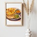 Roti and Dal | Indian Thali | Watercolor Painting| Digital Art | Food ...