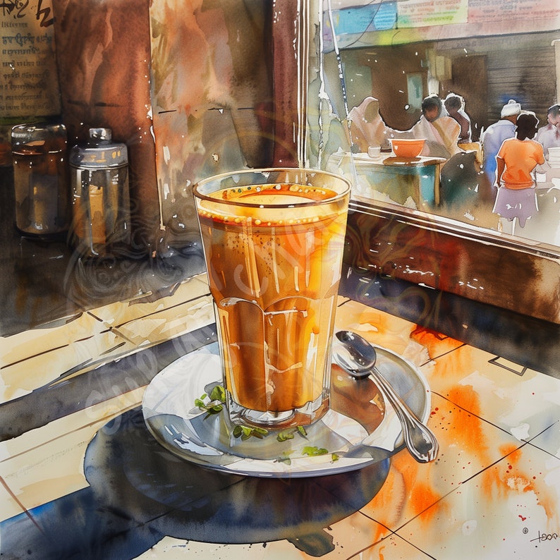 But First Chai Digital Art Chai Printable Wall Art Digital Art Home ...