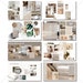Interior Design Mood Board Template: 18-page Canva Edit (digital ...
