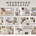 Interior Design Mood Board Template: 18-page Canva Edit (digital ...