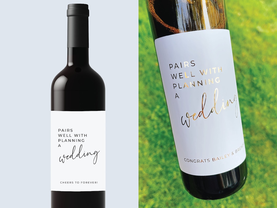 Pairs Well With Planning a Wedding, Pairs Well With Getting Married ...
