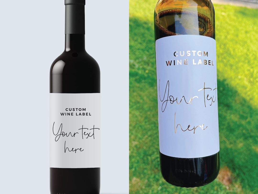Personalized Wine Labels, Pairs Well With Wine Labels, Wedding Sticker ...