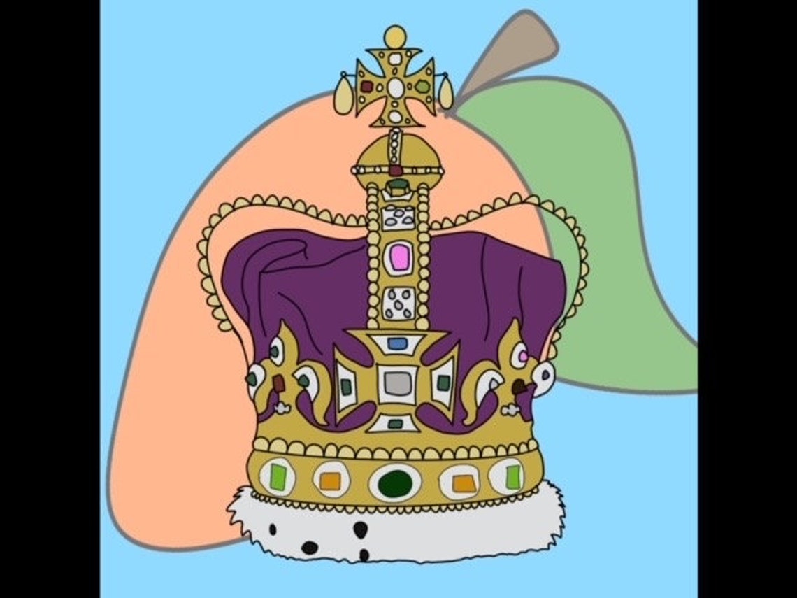 Printable Coronation Crown PDF , Printable Crown, King Charles Crown ...