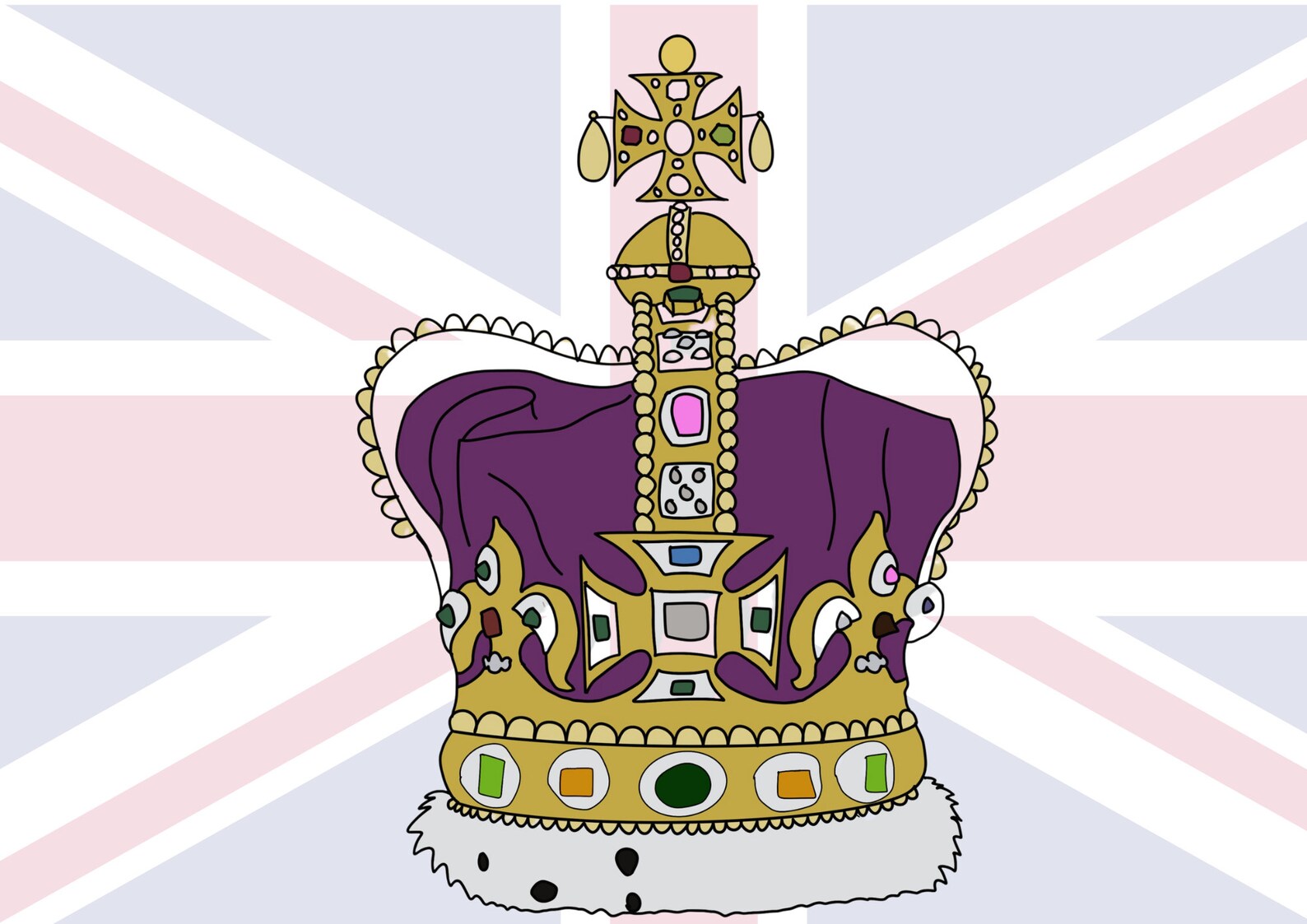 Coronation Crown Svg, King Charles Coronation Svg, Crown Svg ...