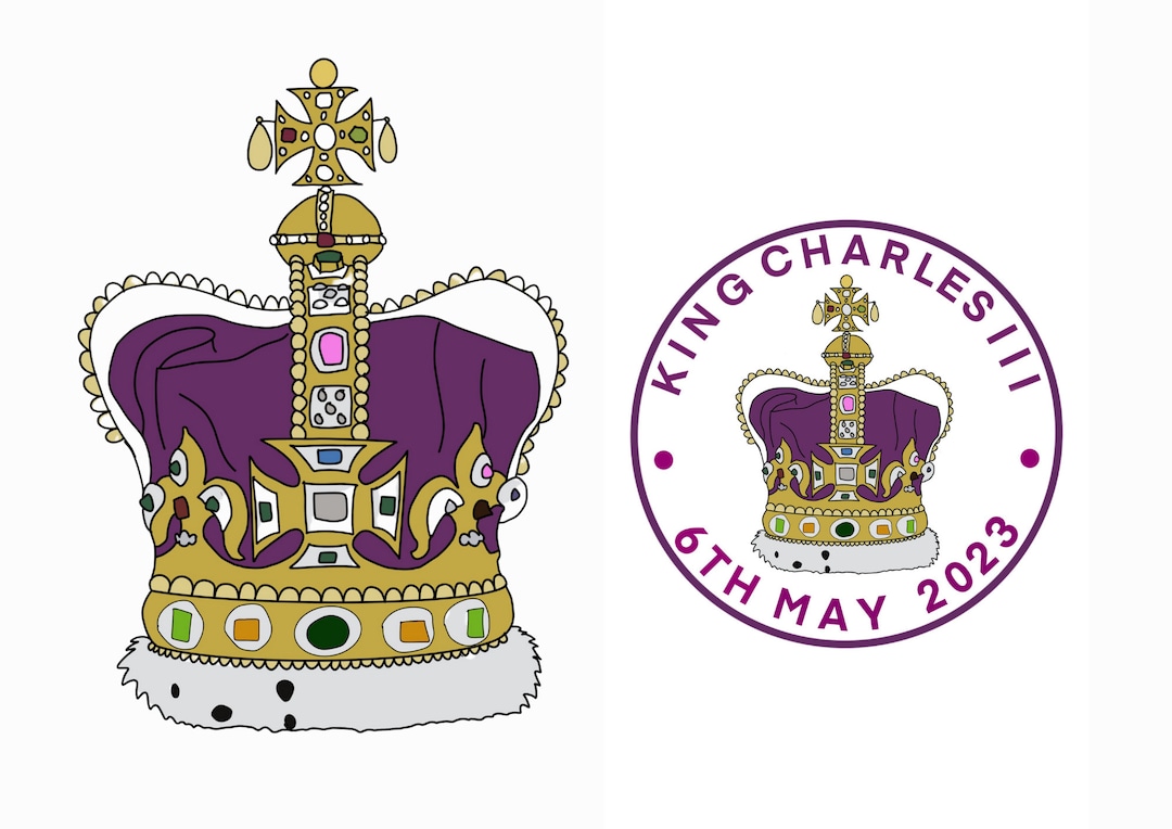 Coronation Crown Svg, Coronation Emblem Svg, Coronation Party Svg ...