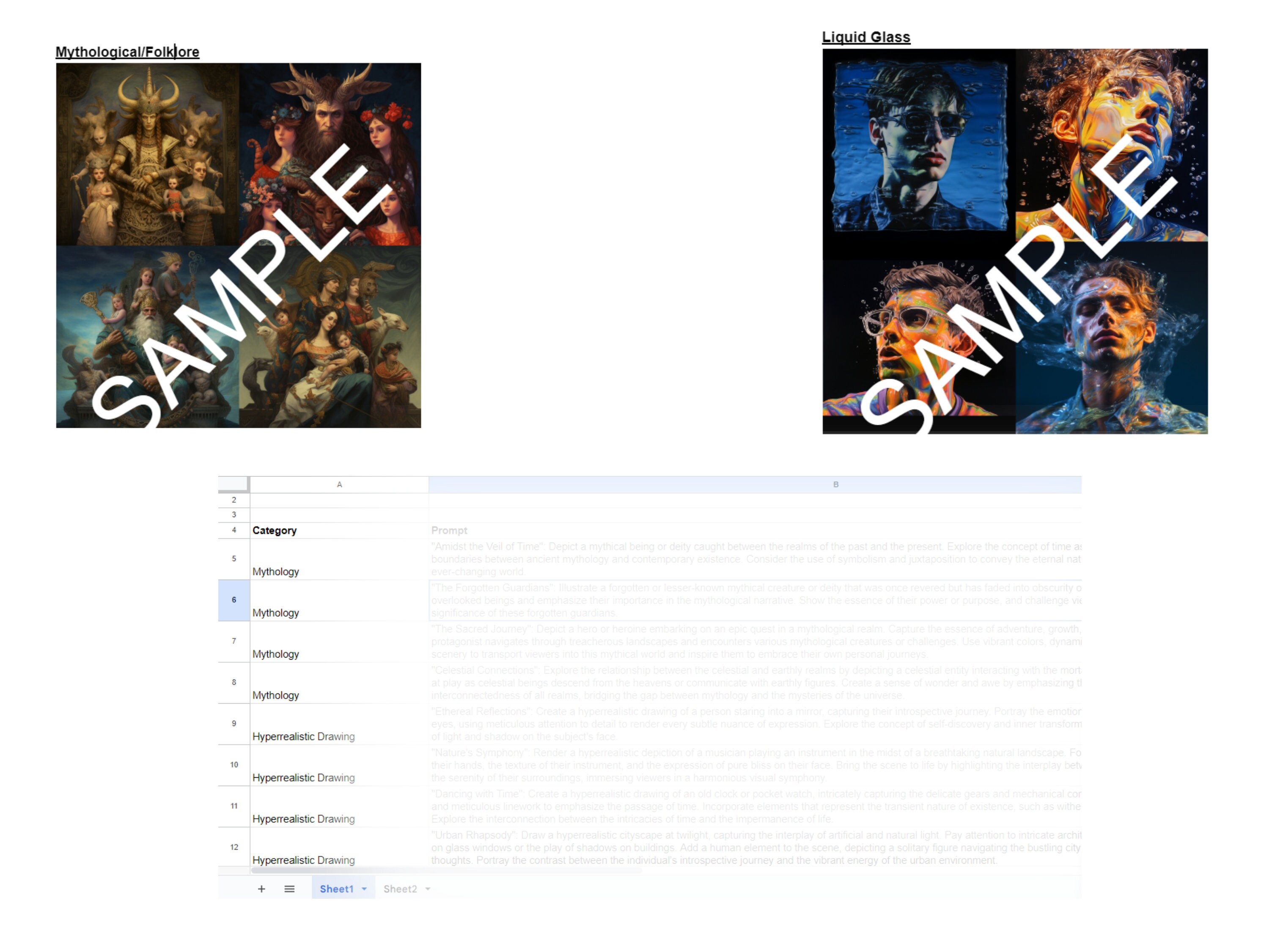 539 Midjourney AI Art Prompts + 135 Art Style Examples | for Creative ...