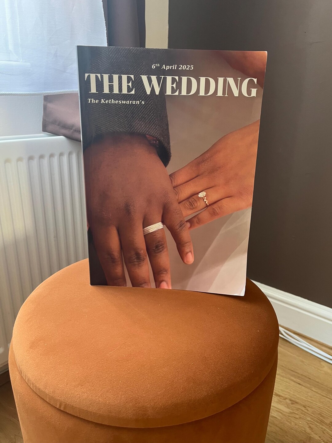 Custom Wedding Magazine | Modern Photo Album – Unique Wedding Keepsake ...